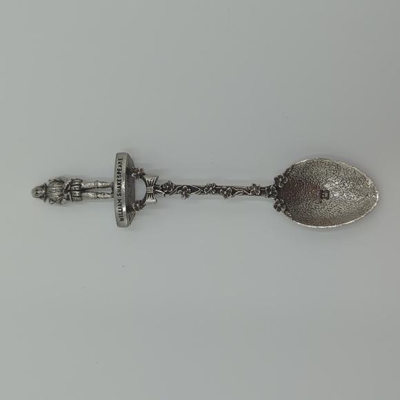 Art | Vintage William Shakespeare Pewter Spoon Souvenir Ae Williams ...
